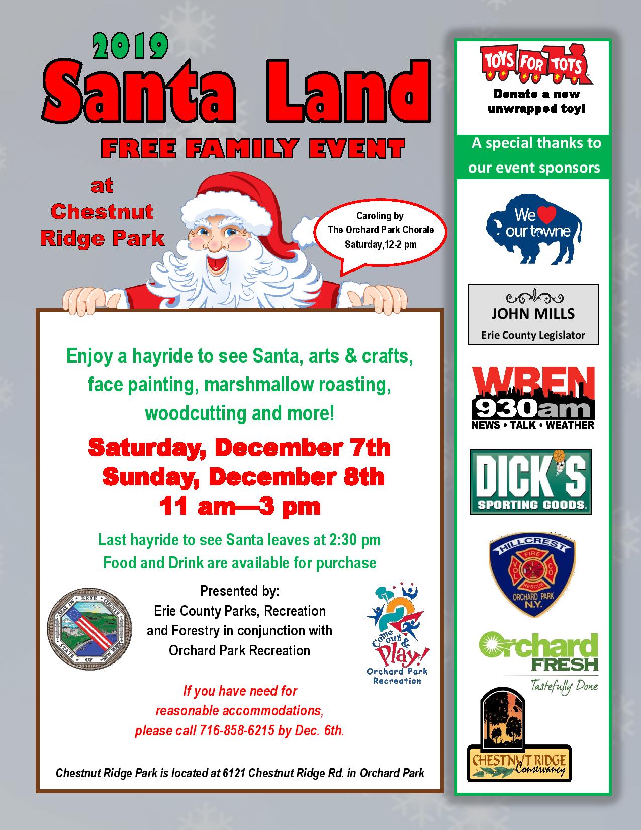 Santa Land - Chestnut Ridge Conservancy